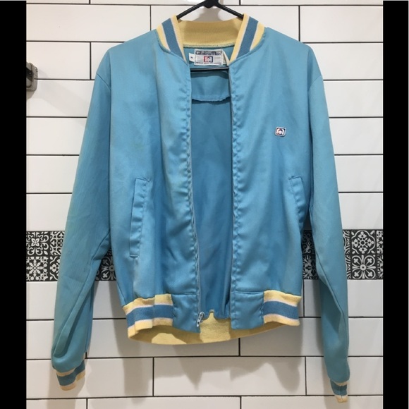 Catalina | Jackets & Coats | Vintage 8scatalina Men Blue And Yellow ...